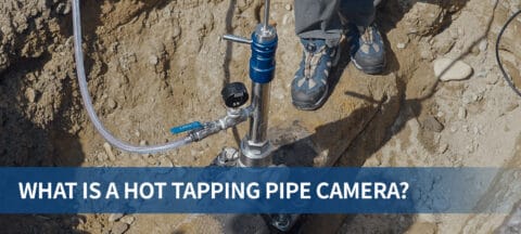 Hot Taping Pipe Camera For Potable Water | Robocam America